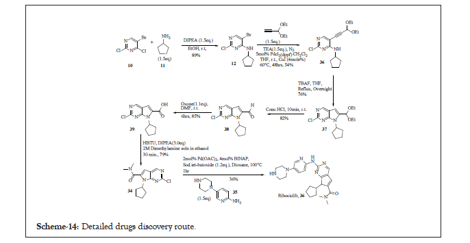 Synthetic Review of Manufacturing Routes to CDK4/6 Inhibitor Drug